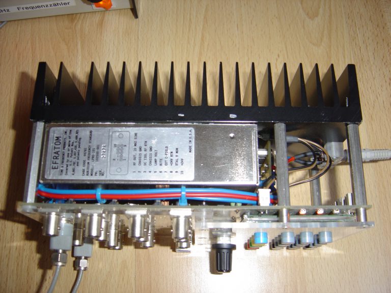 Efratom LPRO-101 distribution amplifier with PLL - Uwe's Tinkerblog
